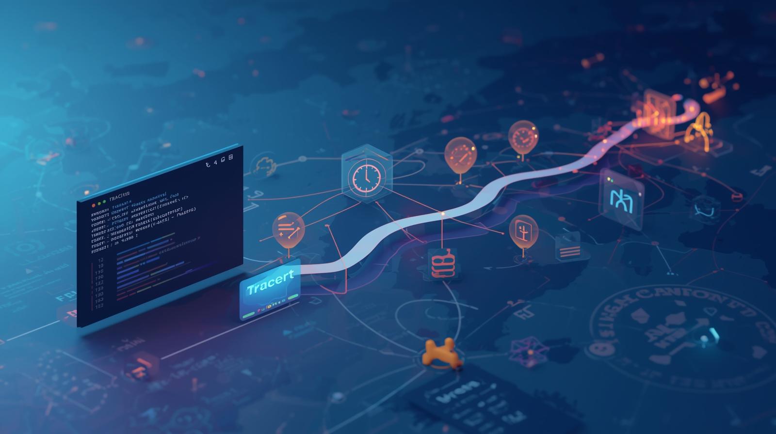 نحوه استفاده از TCP traceroute برای ویندوز